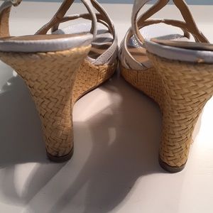 Nine West | Shoes | Nine West White Wedges | Poshmark